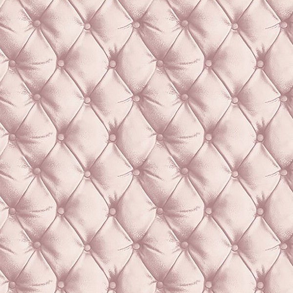 AH618103 Ella Blush Tufted Wallpaper