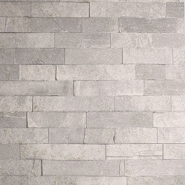 AH295201 Mortimer Taupe Brick Wallpaper